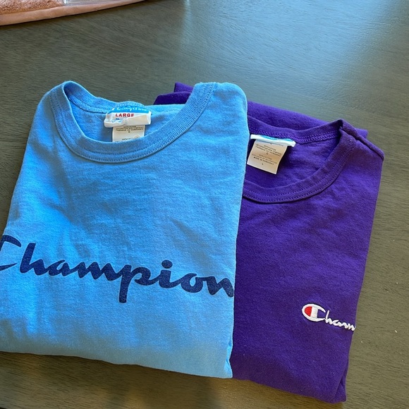 Champion | Shirts | Bundle 2 Champion Mens Shirts Large | Poshmark